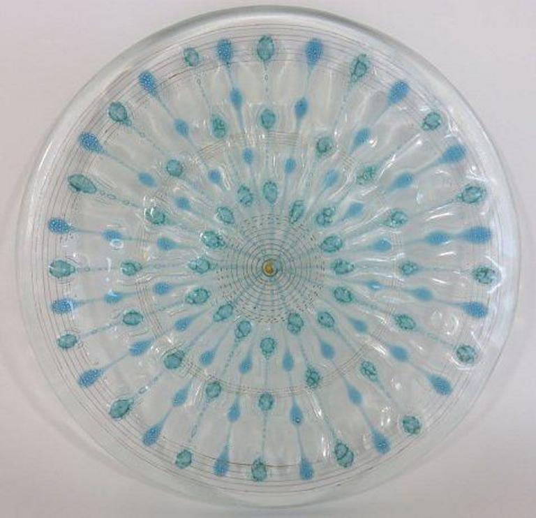 Auction Ohio | Higgins Glass Plate