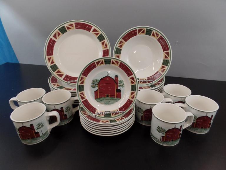 Auction Ohio | TIENSHAN STONEWARE DINNERWARE