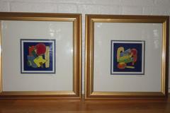 Auction Ohio | Harris Strong Tile Pair