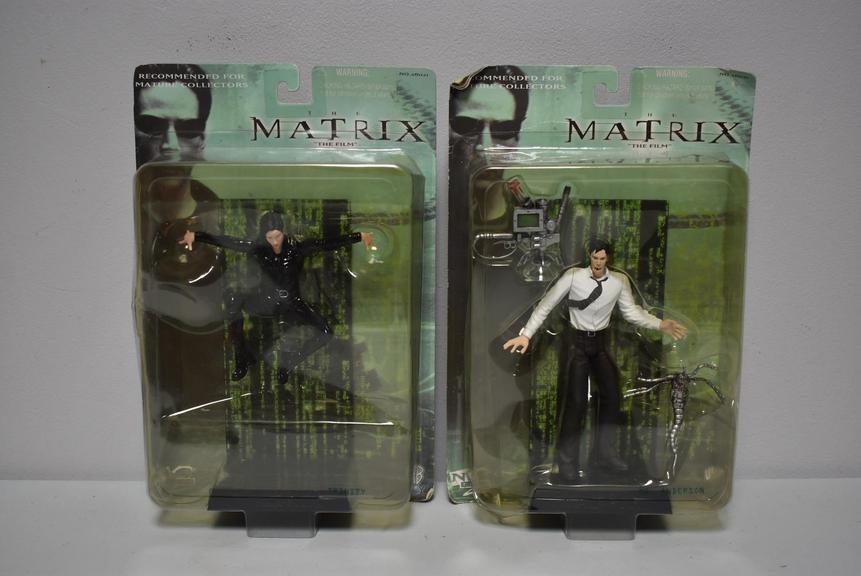 Auction Ohio | (2) The Matrix Action Figures