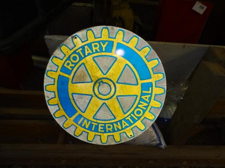 Auction Ohio | Rotary Sign