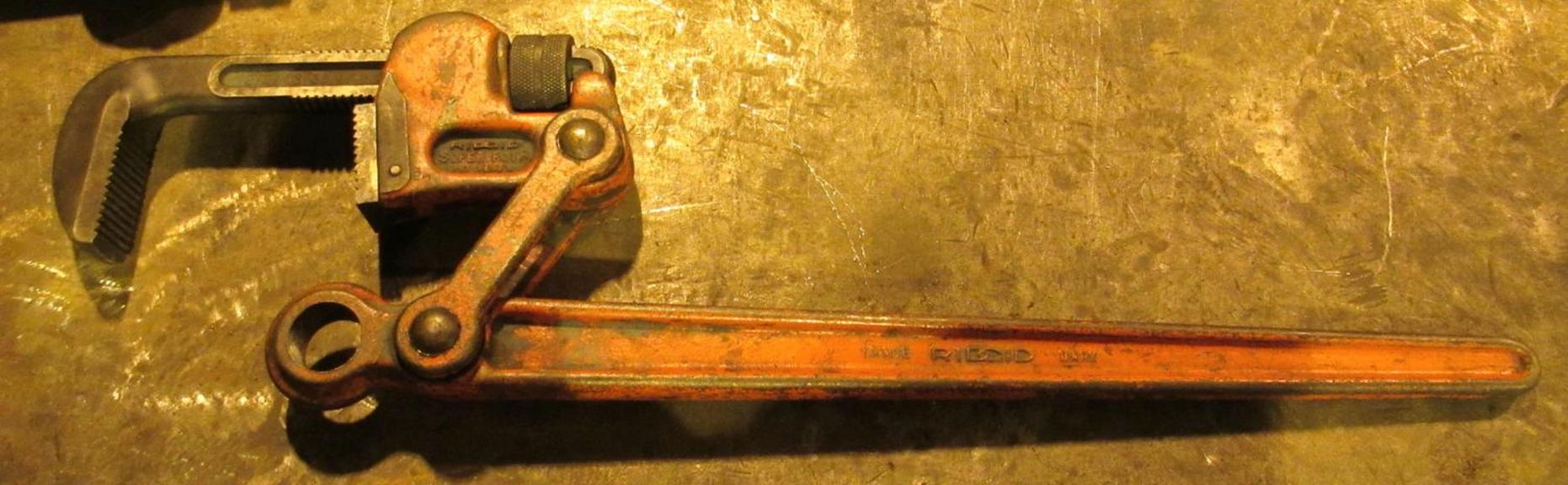 Auction Ohio | Ridgid Leverage Pipe Wrench