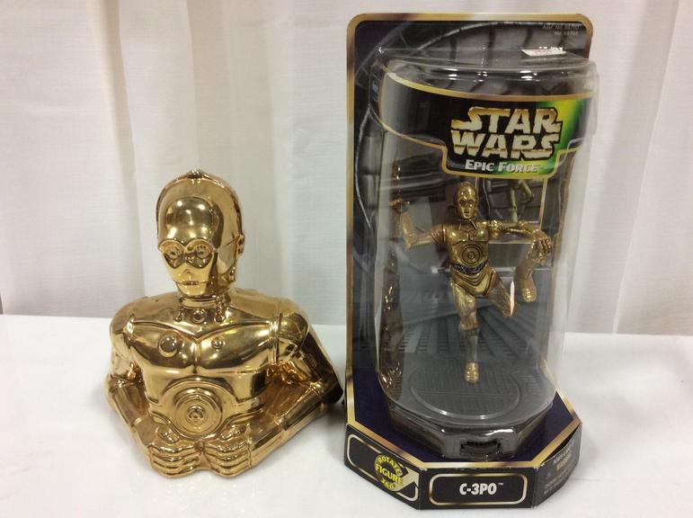 Auction Ohio | Star Wars C-3PO Vintage Bank