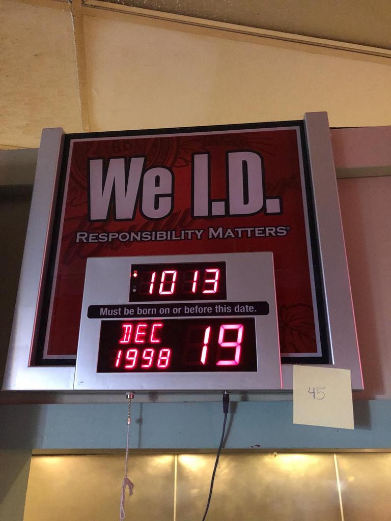 Auction Ohio | Budweiser We ID Sign