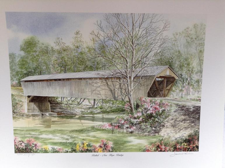 Auction Ohio | Bethel New Hope Bridge Print