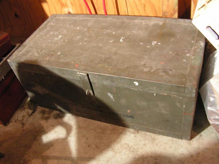 Auction Ohio | 1952 Army Foot Locker