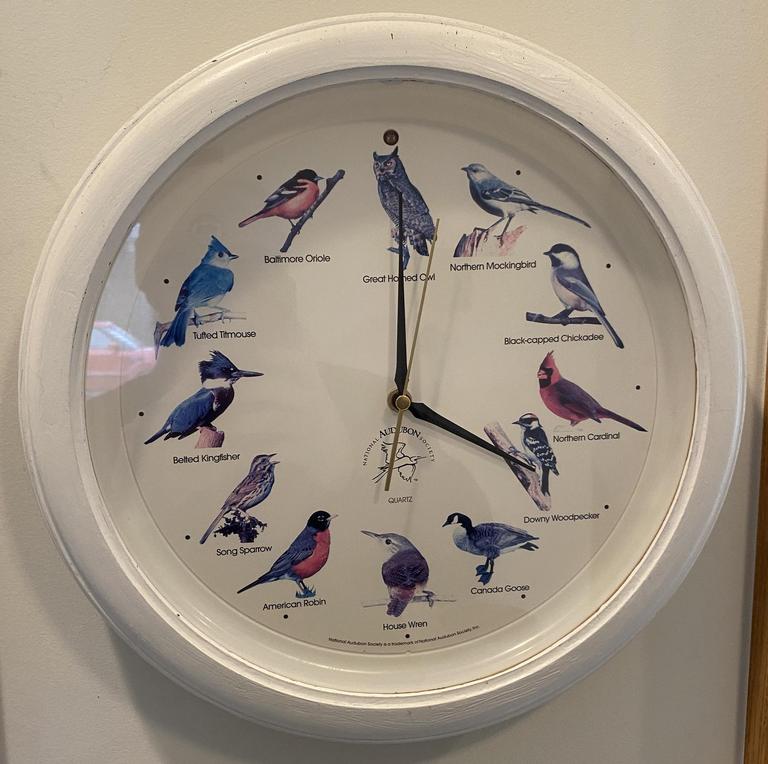 Auction Ohio | Audubon Bird Clock