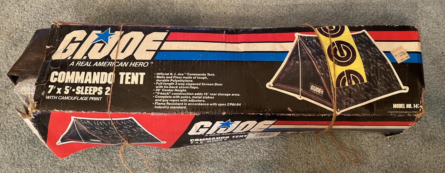 Auction Ohio | Vintage GI Joe Commando Tent