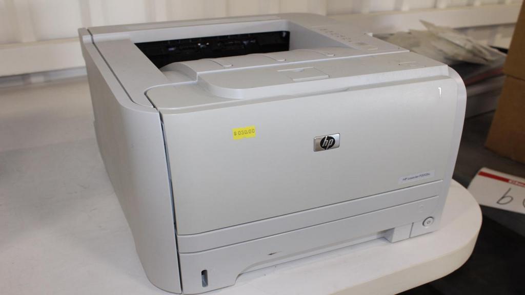 Auction Ohio | Lot of 3 HP LaserJetP2035n Printers