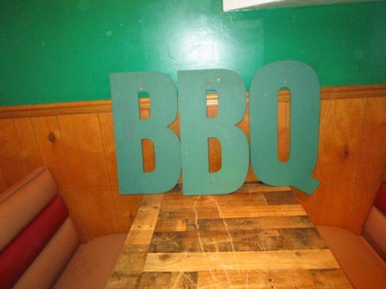 Auction Ohio | BBQ Wooden Signs