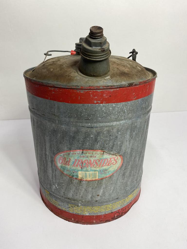 Auction Ohio | Old Ironsides Gas Can (Used)