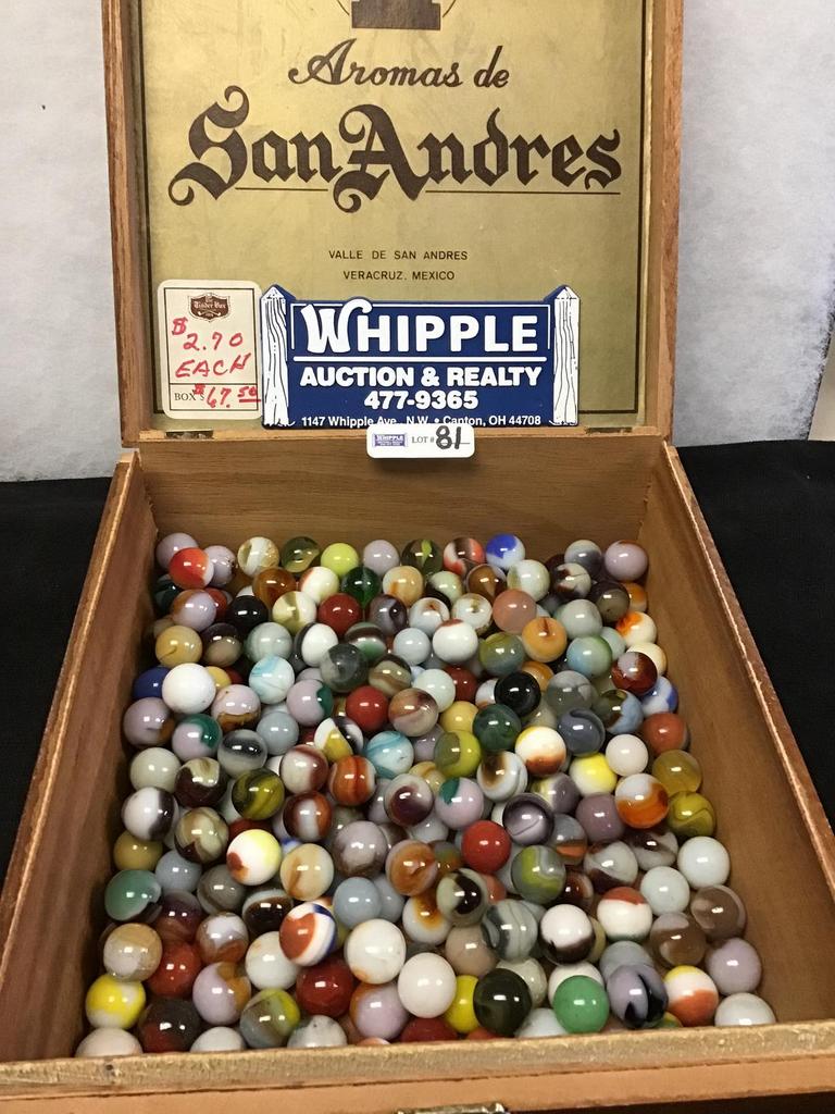 Auction Ohio | Box of Marbles