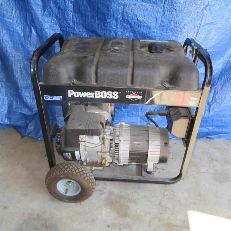 Auction Ohio | Power Boss Generator