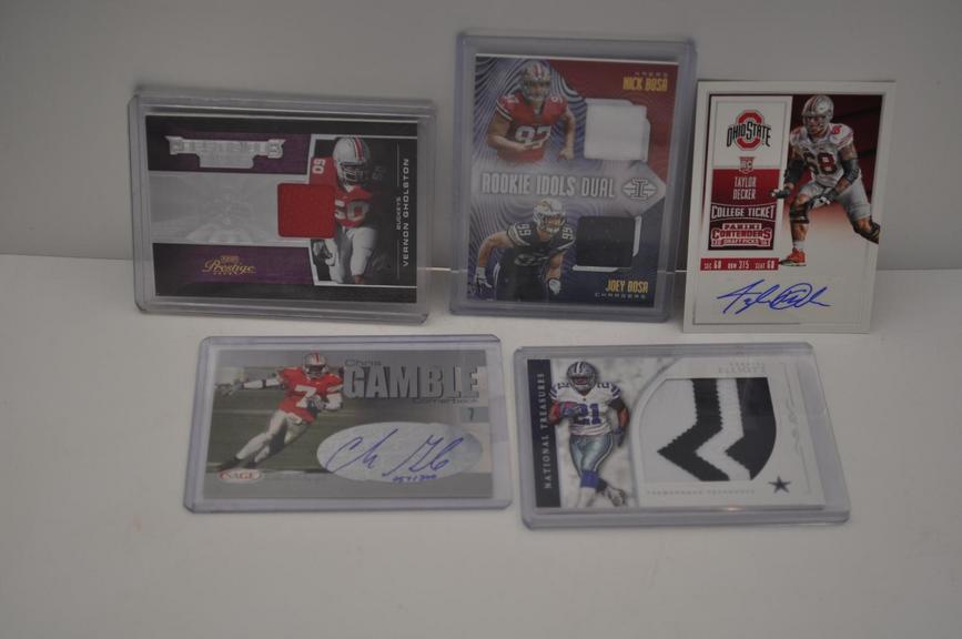 Auction Ohio | Autographed Football Cards