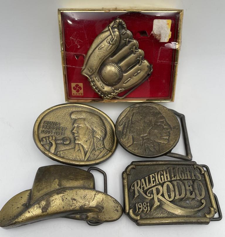 Auction Ohio | Collectible Belt Buckles