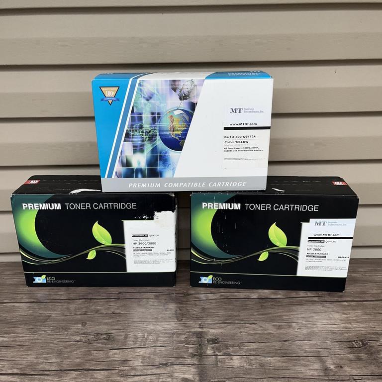 Auction Ohio | LOT OF TONER CARTRIDGES