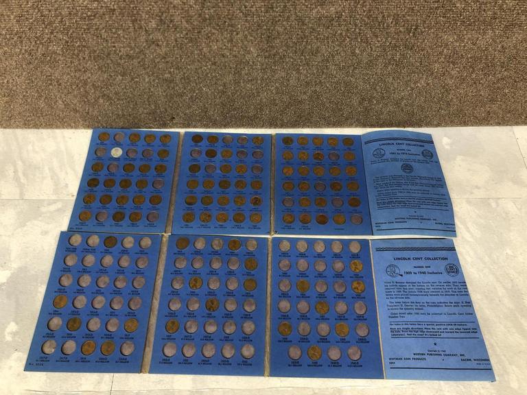 Auction Ohio | Penny Coin Book Collections