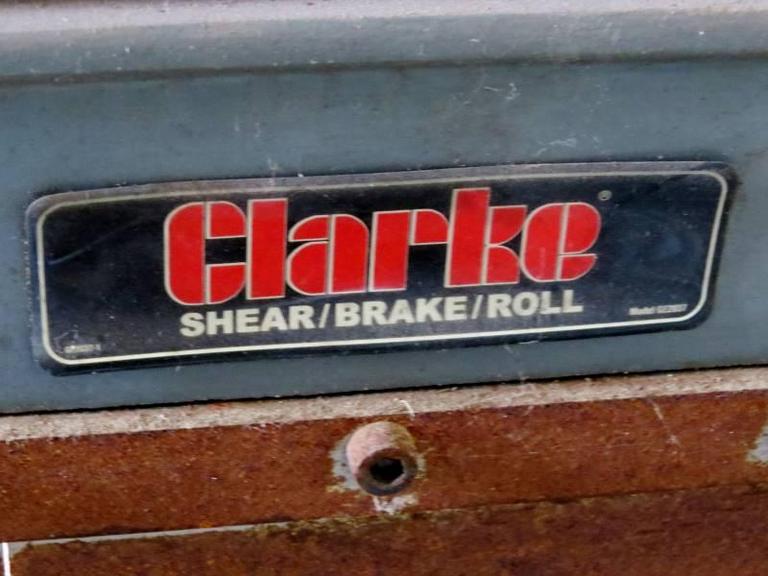 Auction Ohio | Clarke Shear/Brake Roll 32"
