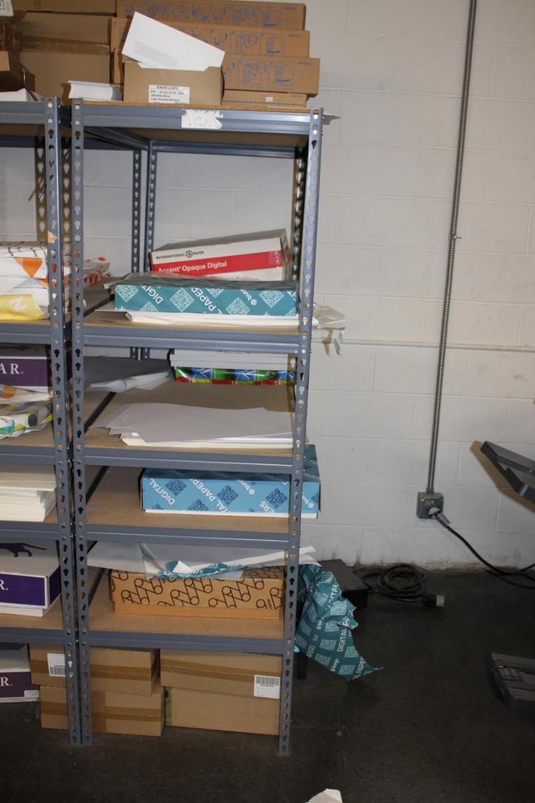 Auction Ohio | Metal Shelf/Toner/Paper
