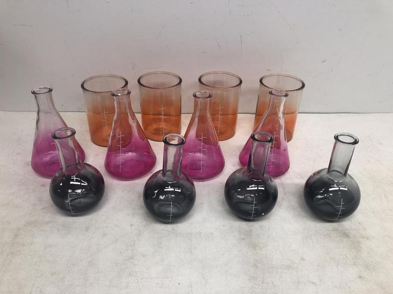Auction Ohio | Colorful Beakers