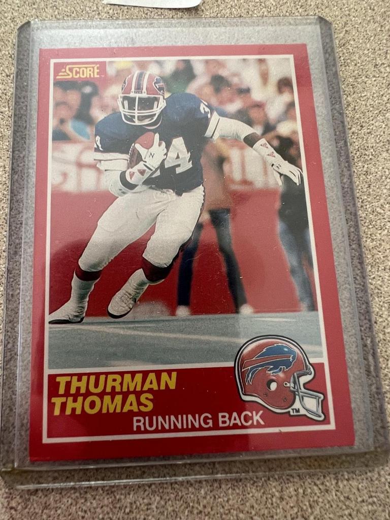 Auction Ohio | 1989 Thurman Thomas rookie