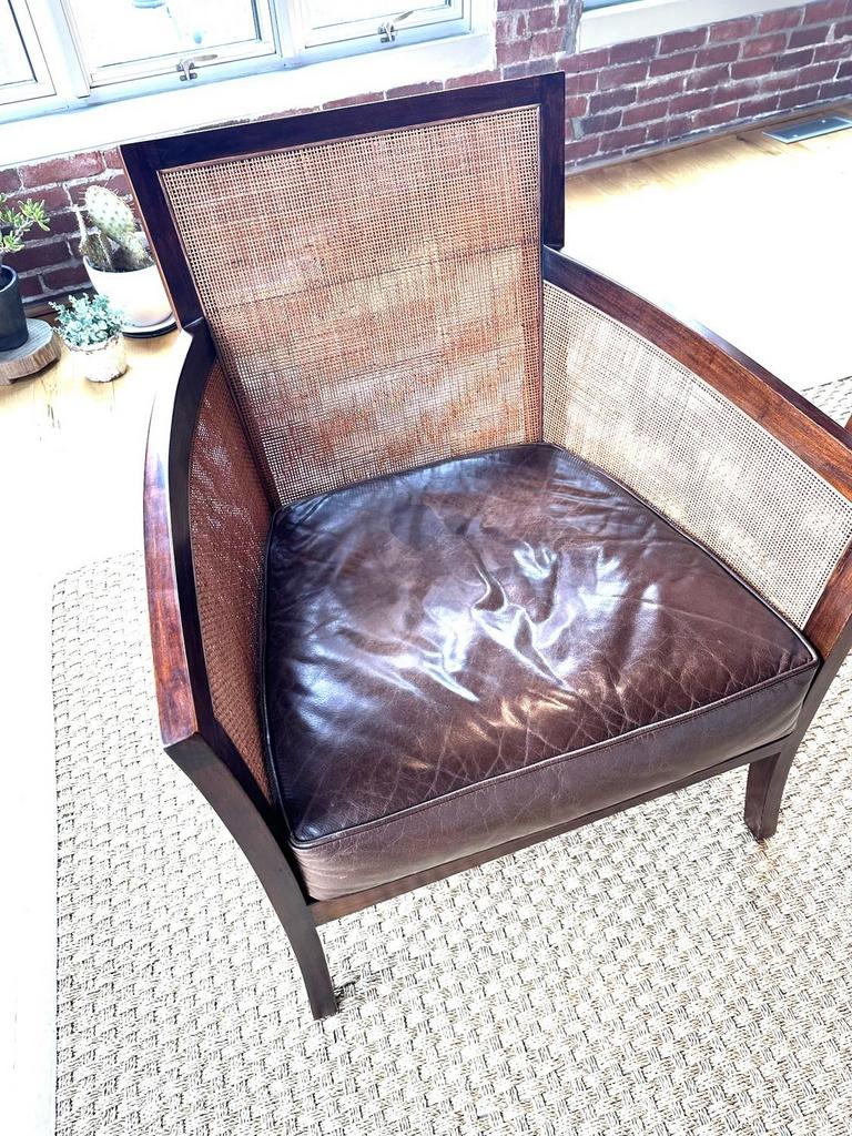 Auction Ohio | Crate Barrel "Blake" chair