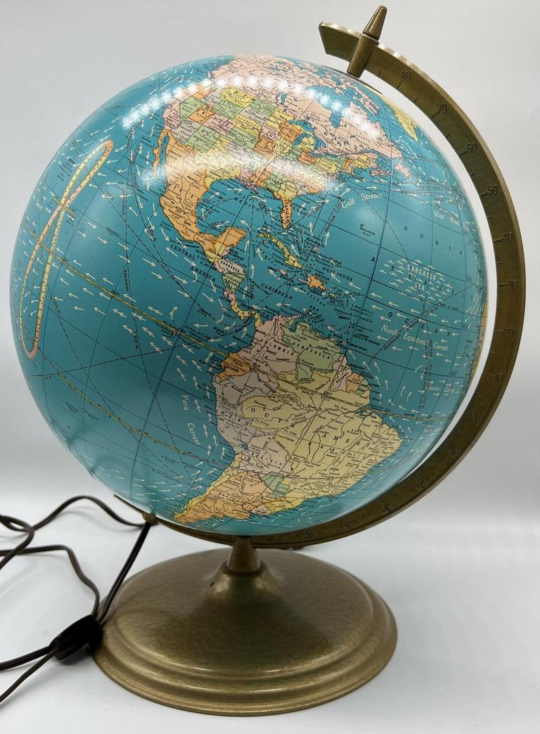 Auction Ohio | Vintage George Cram Globe