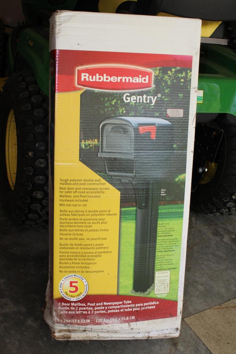 Auction Ohio | Rubbermaid Mailbox