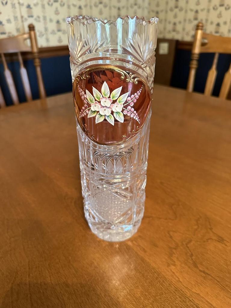Auction Ohio | Bohemium Czech vase