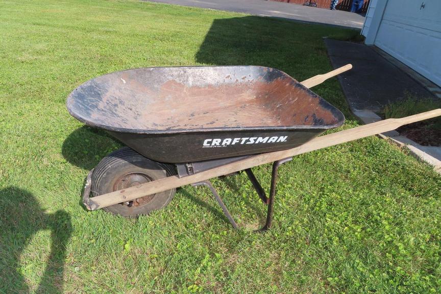 Auction Ohio | Craftsman Wheelbarrow