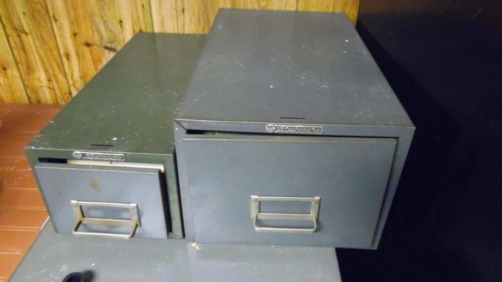 Auction Ohio | Metal Index Card Cabinets