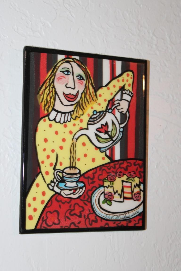 Auction Ohio | Signed Pat Custer Denison Tile