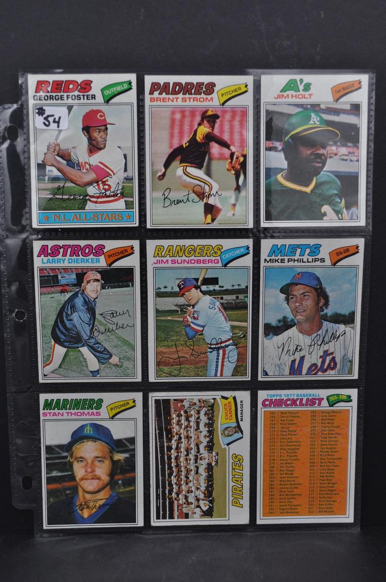 Auction Ohio | 1977 Topps Baseball Cards