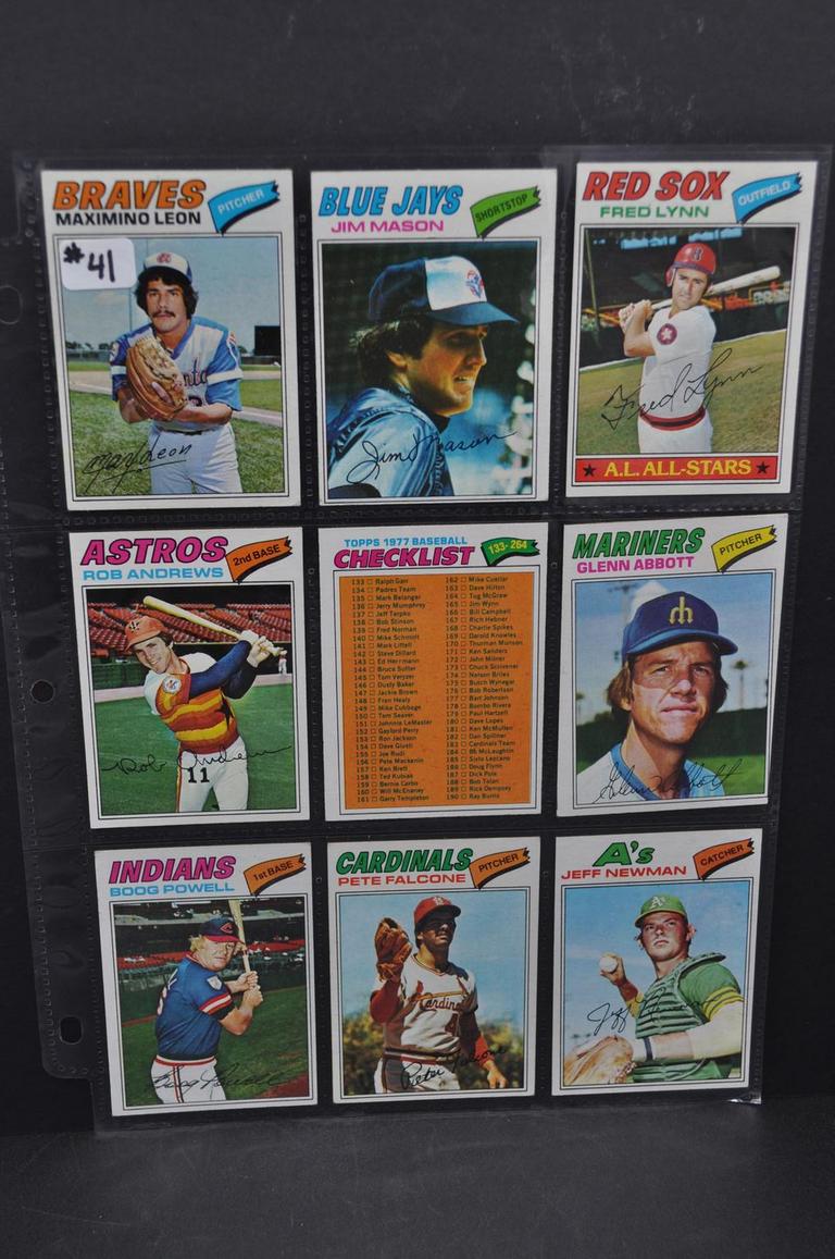 Auction Ohio | 1977 Topps Baseball Cards