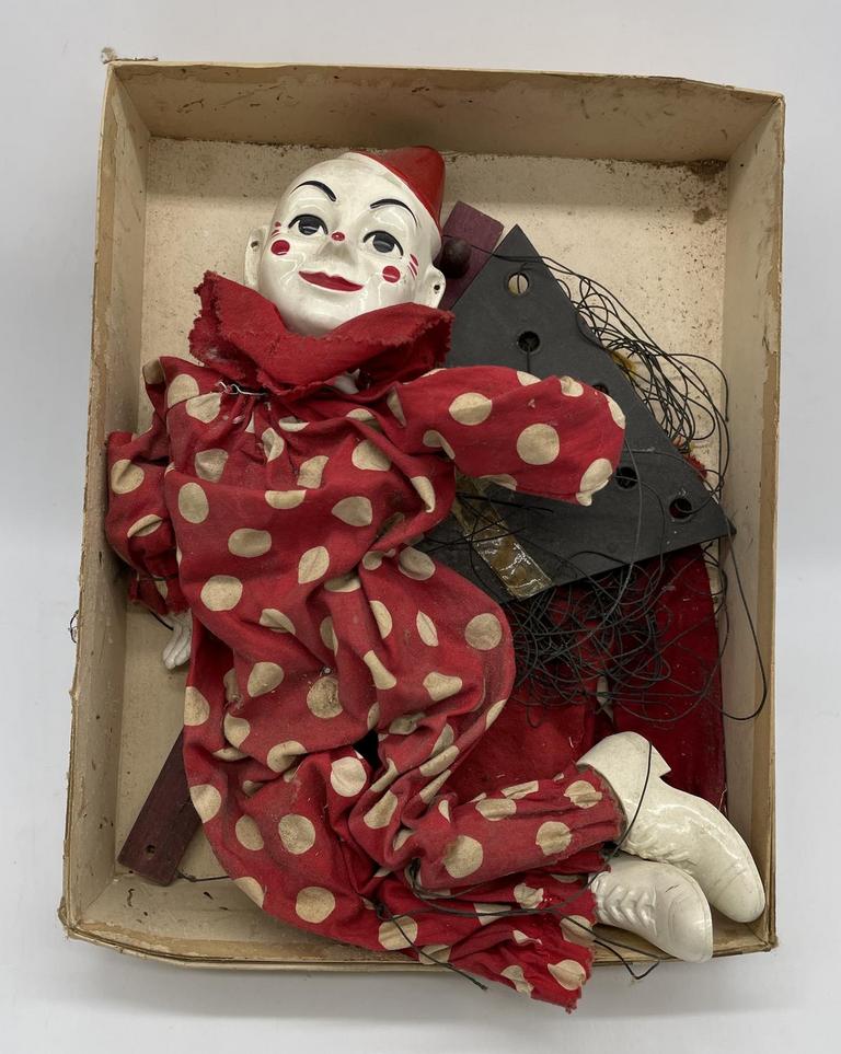 Auction Ohio | VTG Clown Puppet